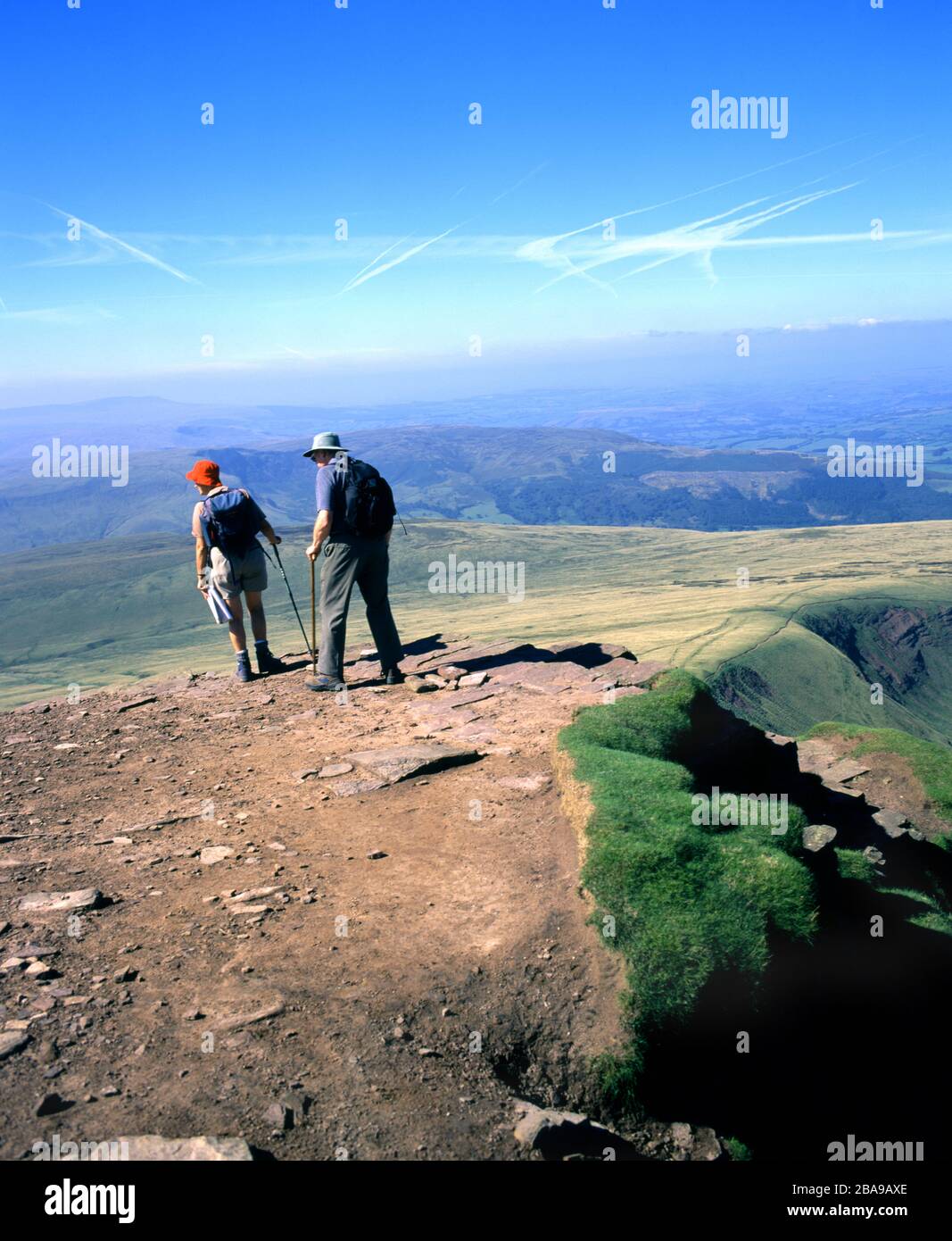 Summit View Brecon Beacons High Resolution Stock Photography and Images ...