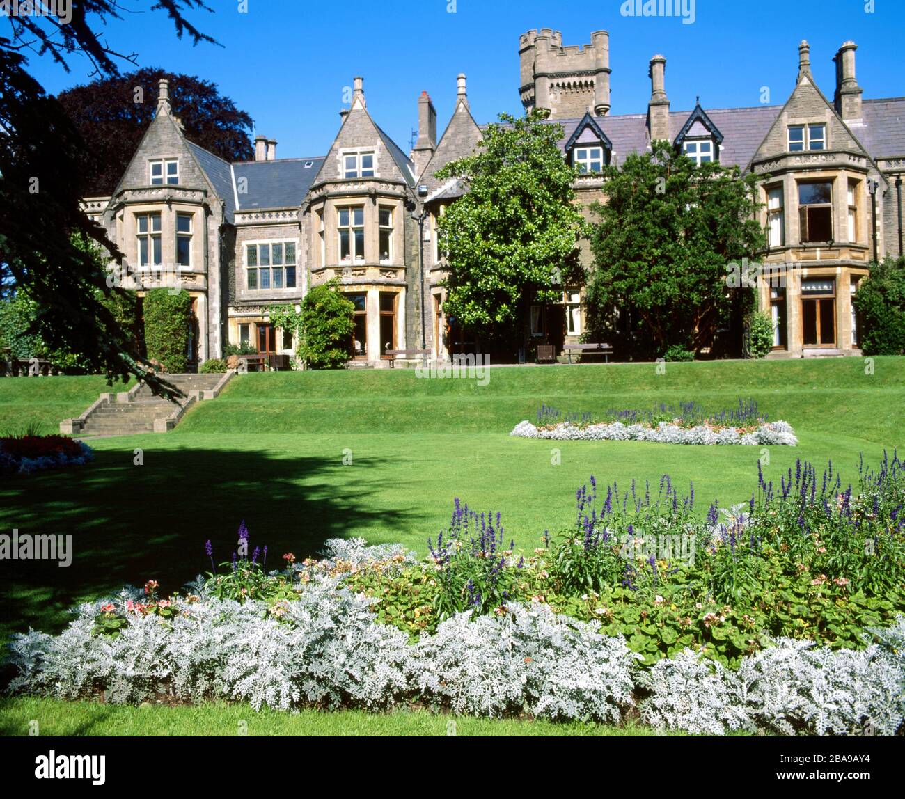 Insole court llandaff cardiff victorian mansion wales hi-res stock ...