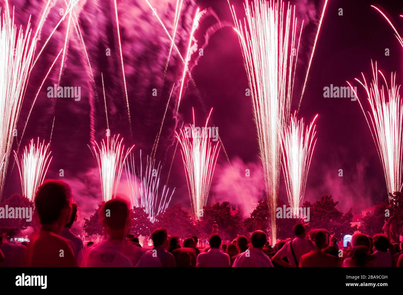 Fireworks in Italy Stock Photo - Alamy