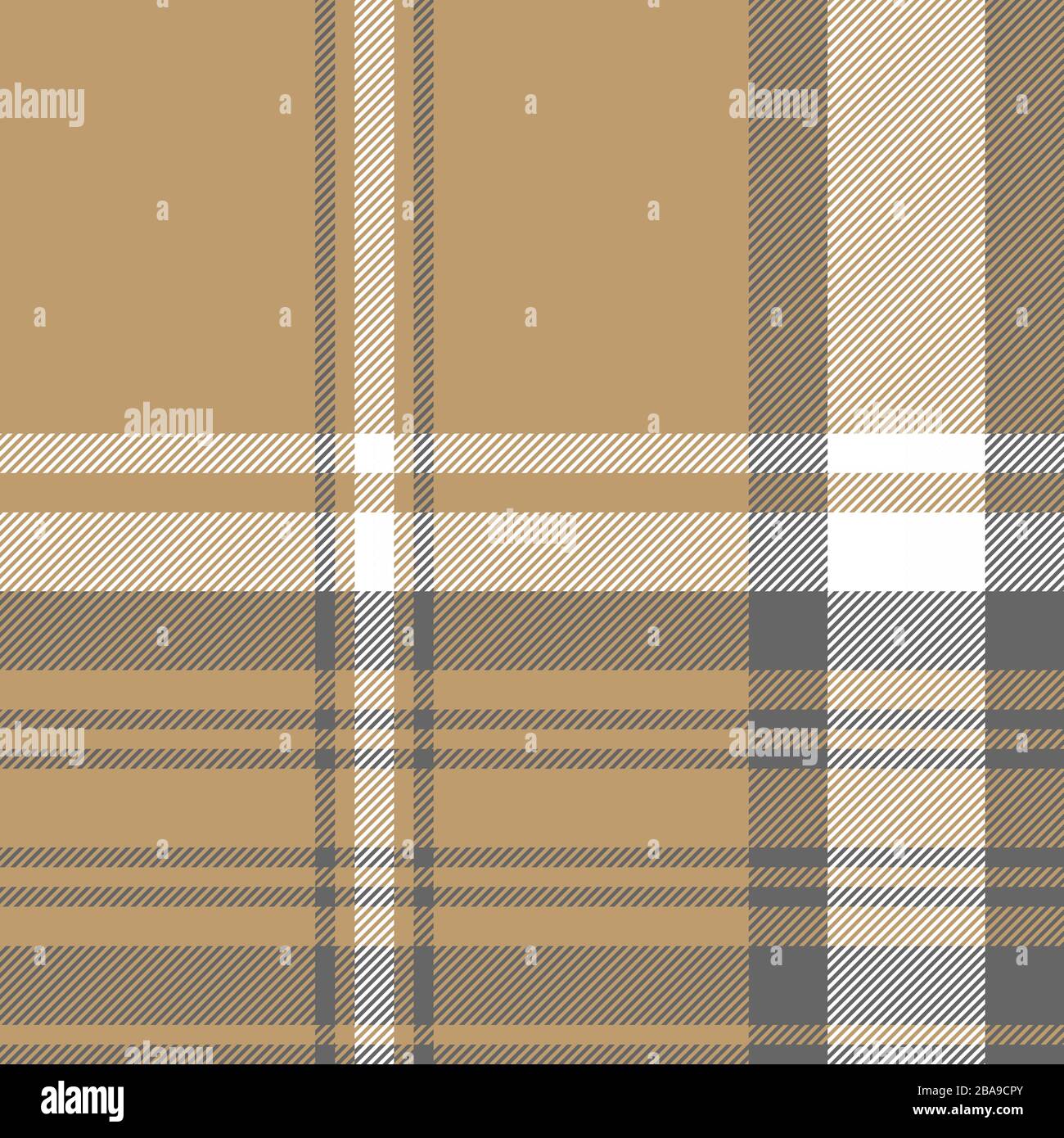 Gold platinum checkered plaid seamless pattern. Vector illustration ...