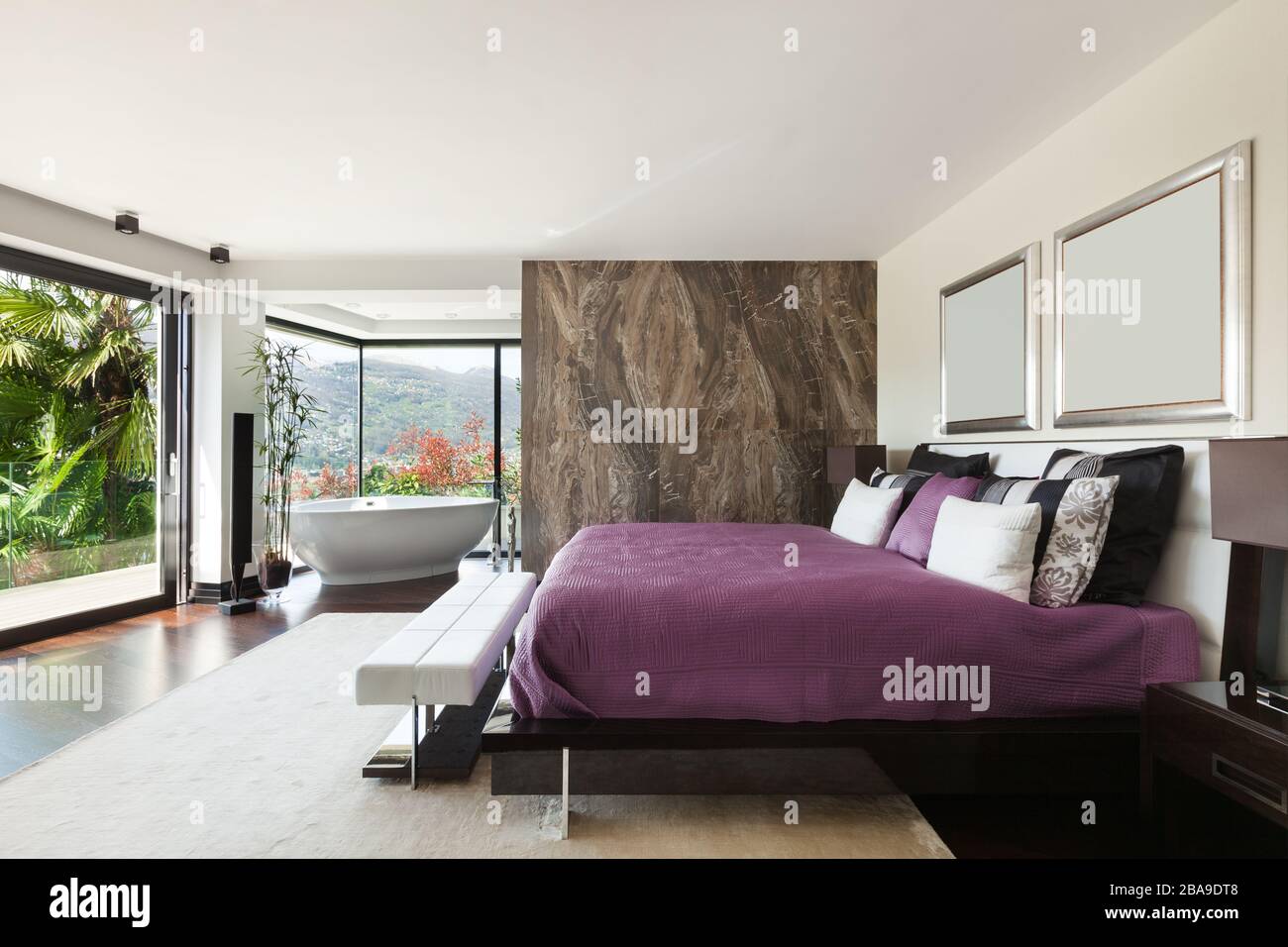 Beautiful Purple Master Bedrooms