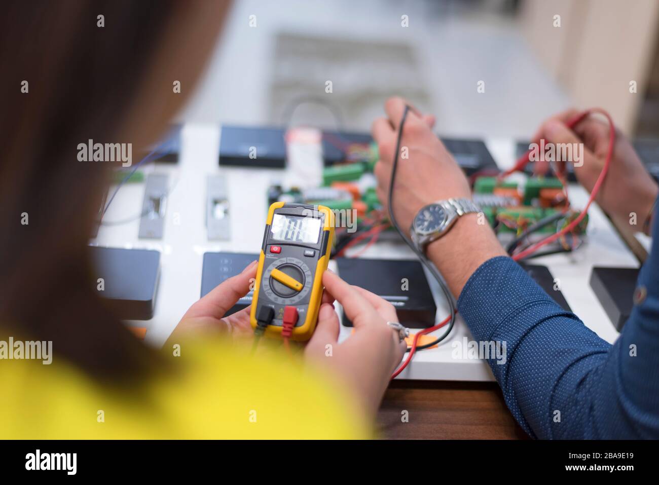 Engineer lab test construction hi-res stock photography and images - Alamy