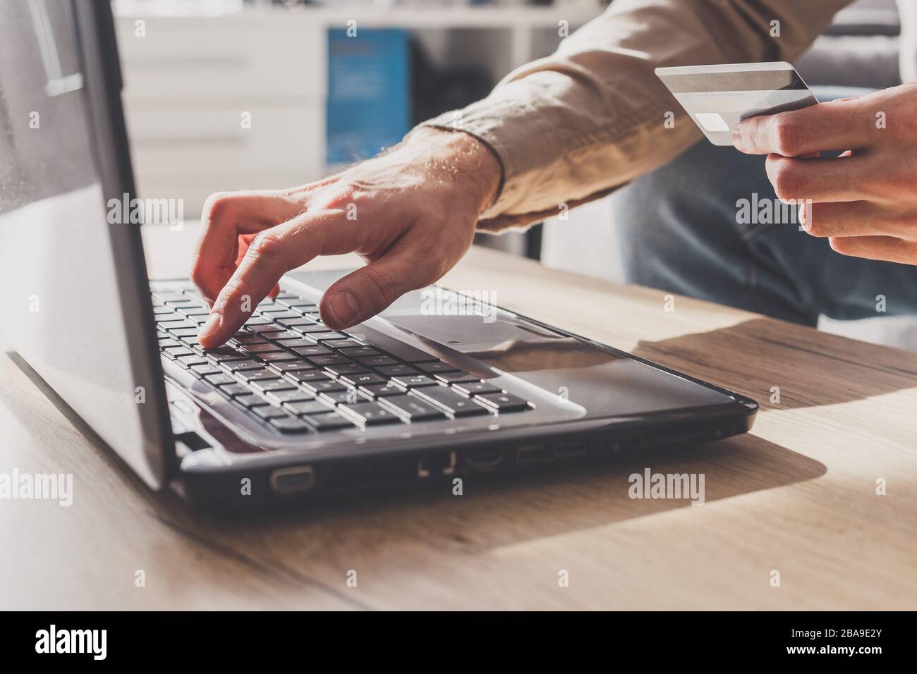 Entering card details hi-res stock photography and images - Alamy