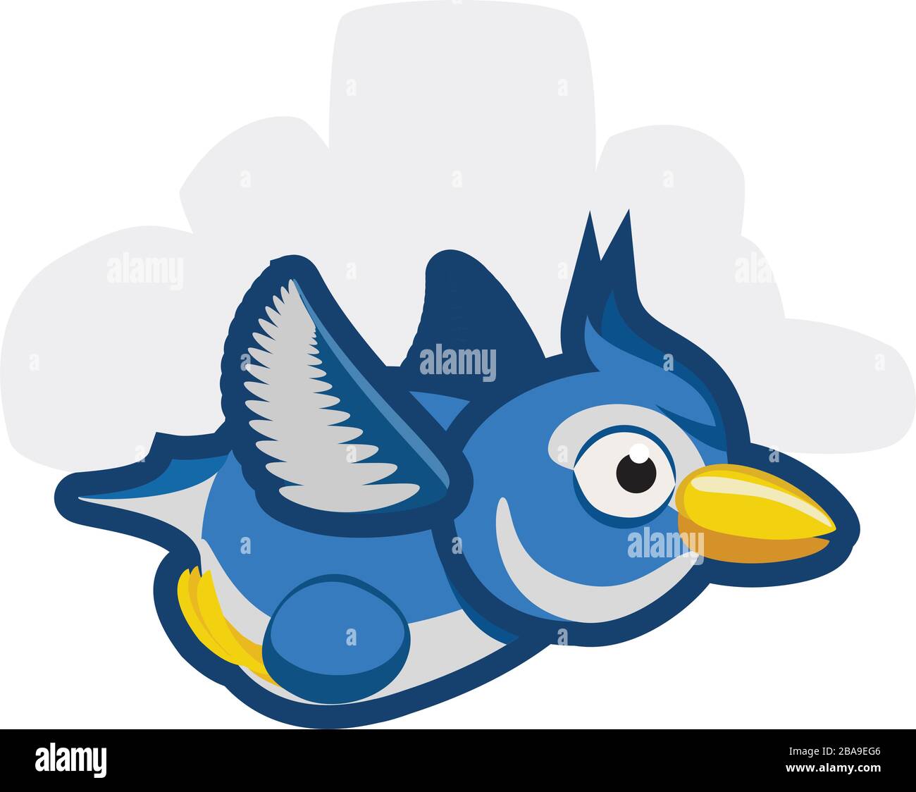 Blue jay flying hi-res stock photography and images - Alamy