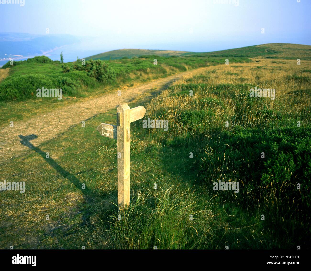 Porlock Hill Sign High Resolution Stock Photography and Images - Alamy