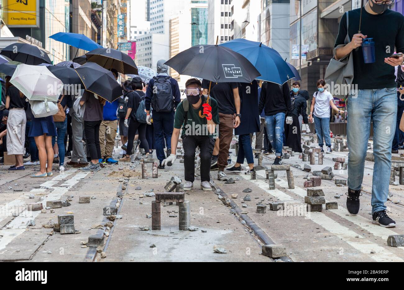 Protest hong kong hi-res stock photography and images - Alamy