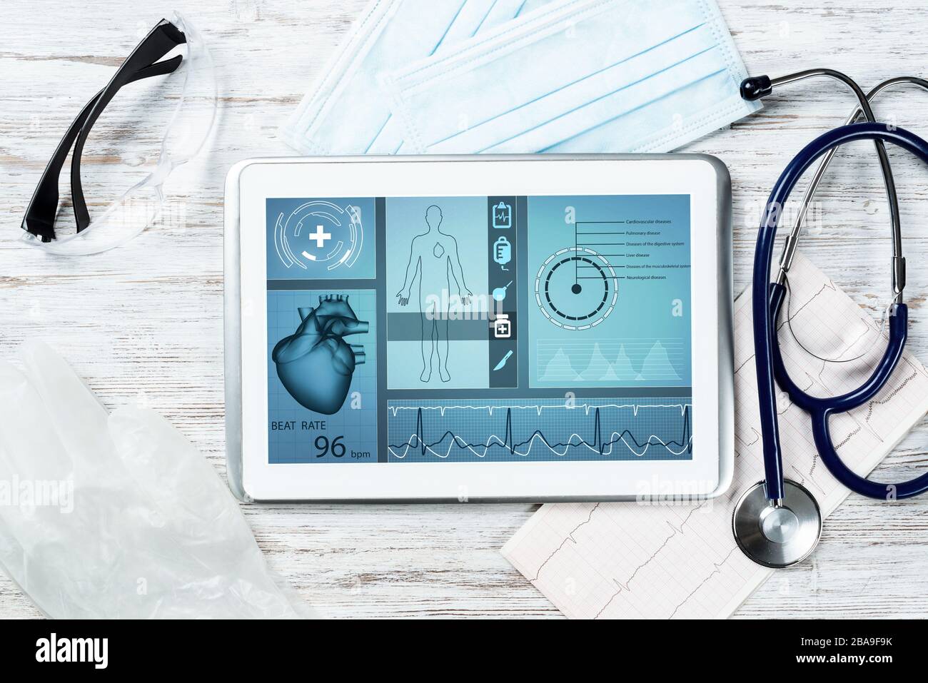 Medical diagnostics in modern hospital Stock Photo - Alamy