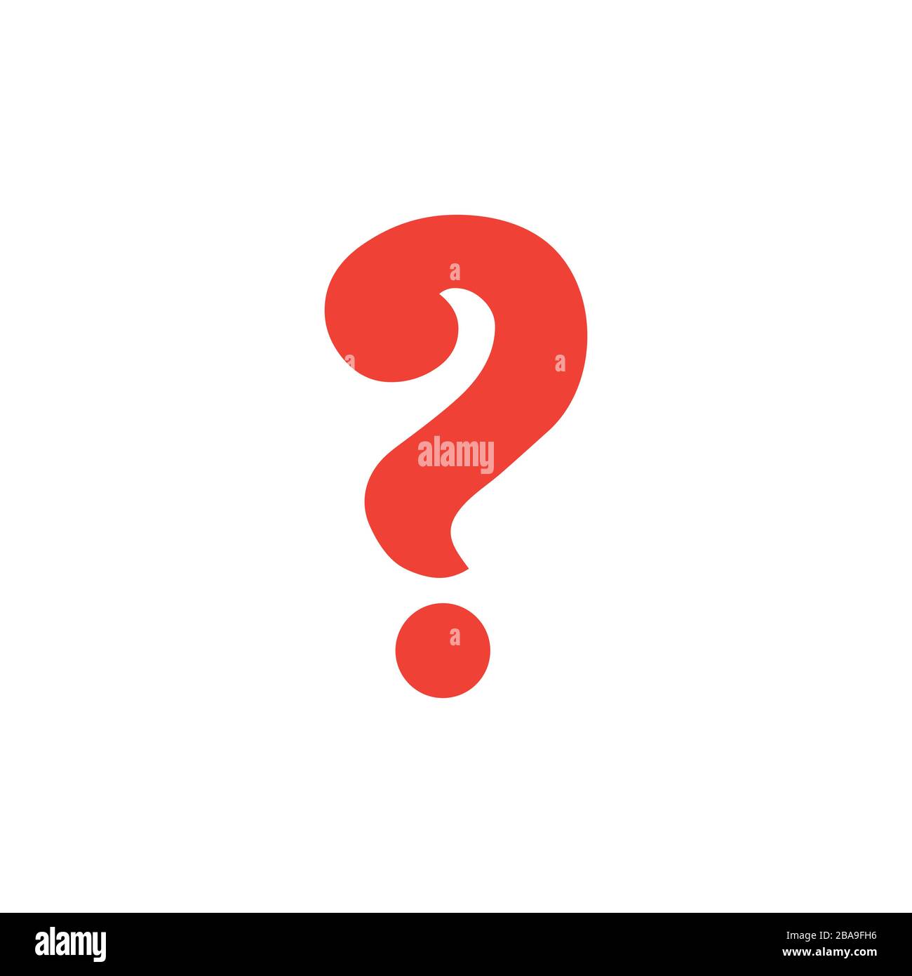 Red questionmark Stock Vector Images - Alamy