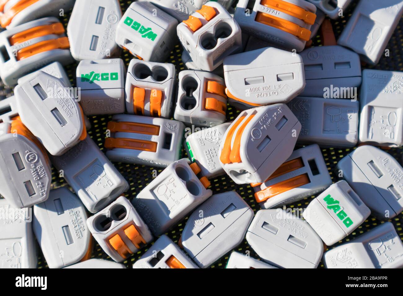 Wago connector hi-res stock photography and images - Alamy