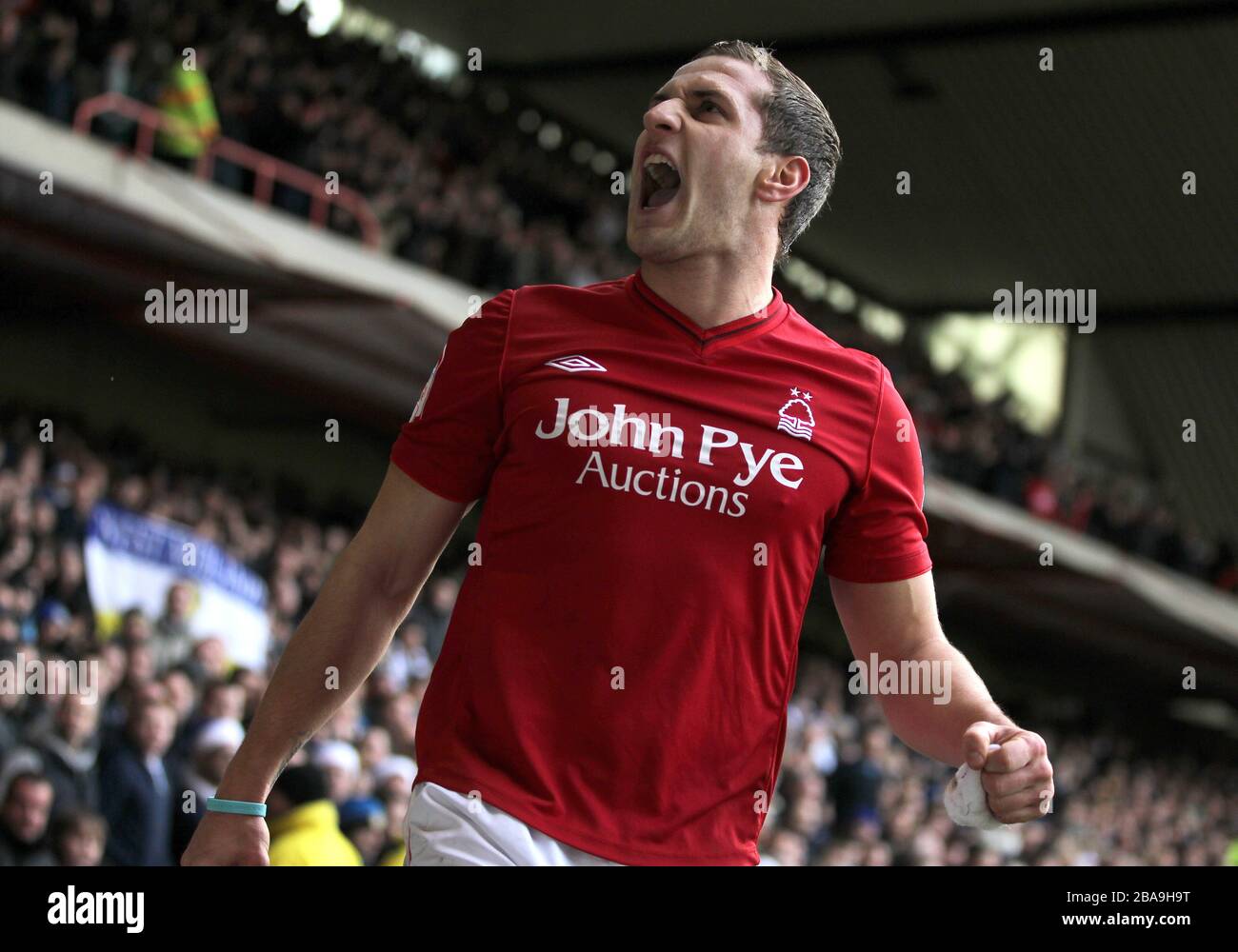 Nottingham Forest's Billy Sharpe celebrates the first goal Stock Photo ...