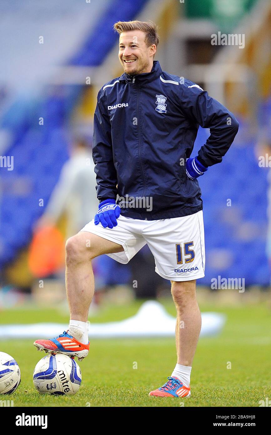 Wade Elliott, Birmingham City Stock Photo - Alamy