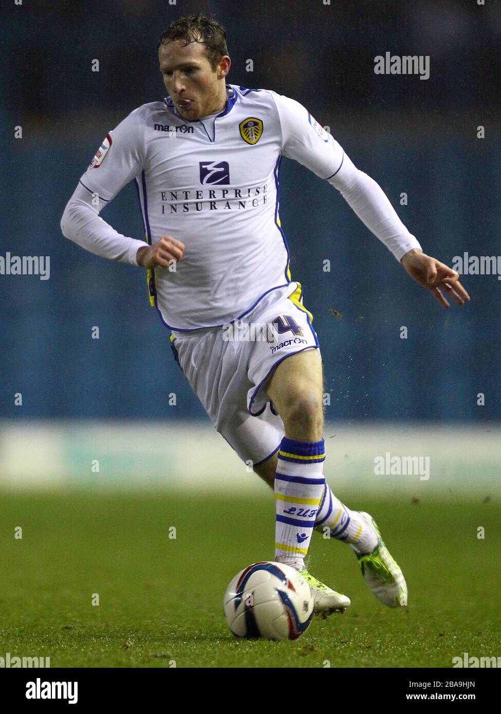 Aidan White, Leeds United Stock Photo - Alamy