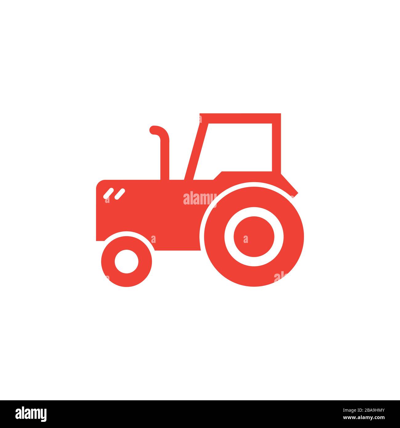Icono De Tractor