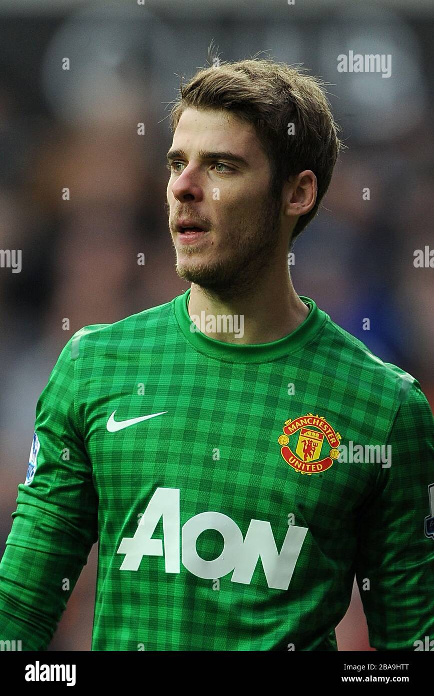 Manchester United goalkeeper David De Gea Stock Photo - Alamy