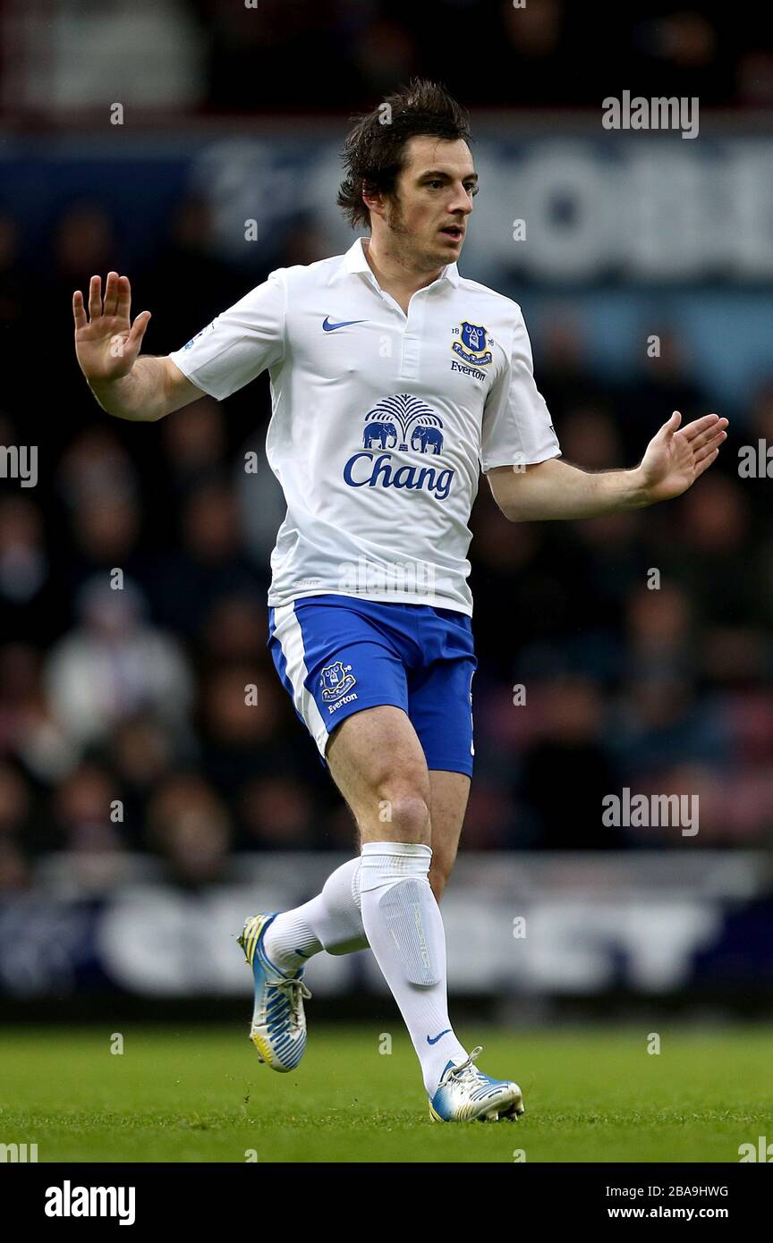 Leighton Baines, Everton Stock Photo - Alamy