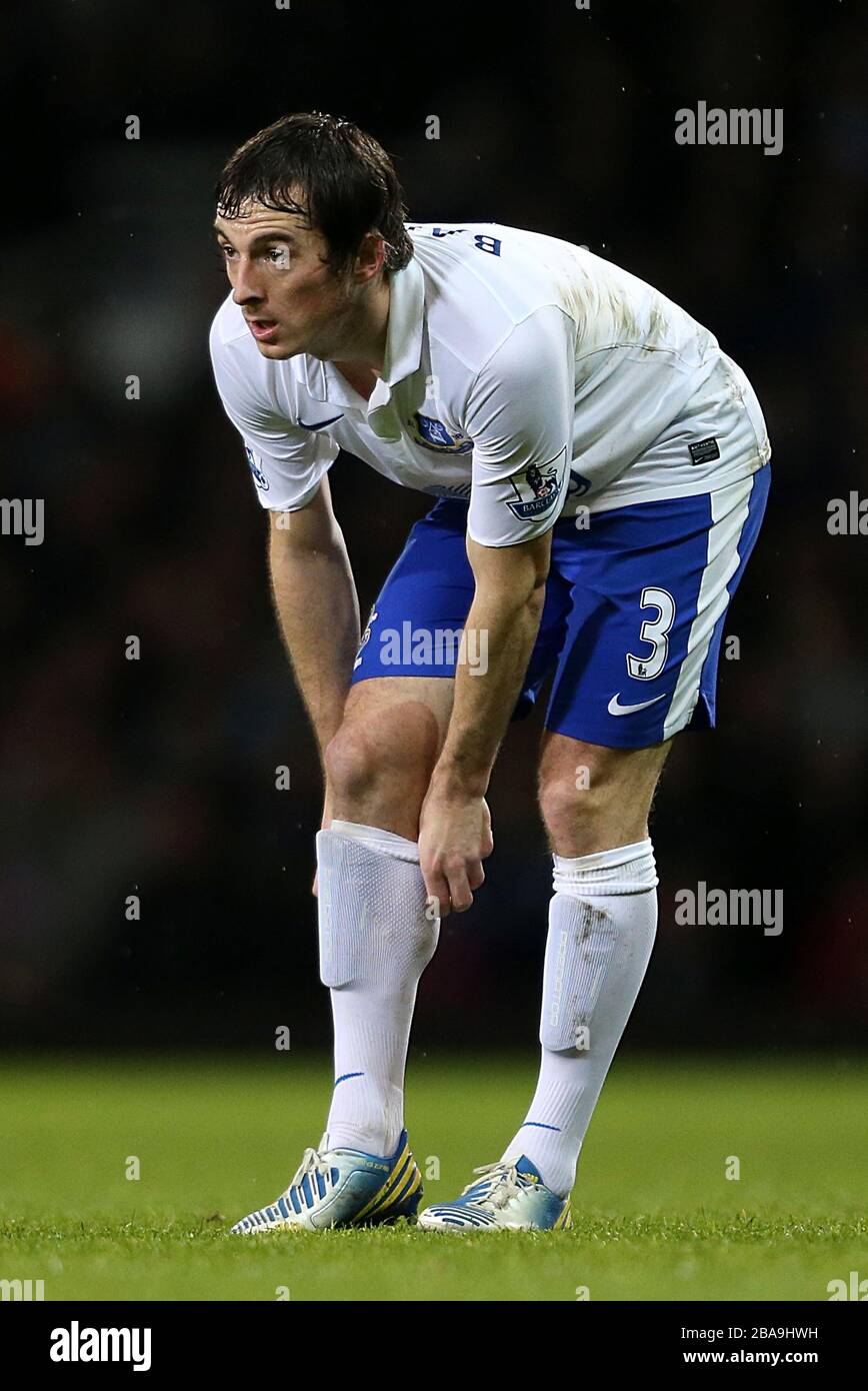 Leighton Baines, Everton Stock Photo - Alamy