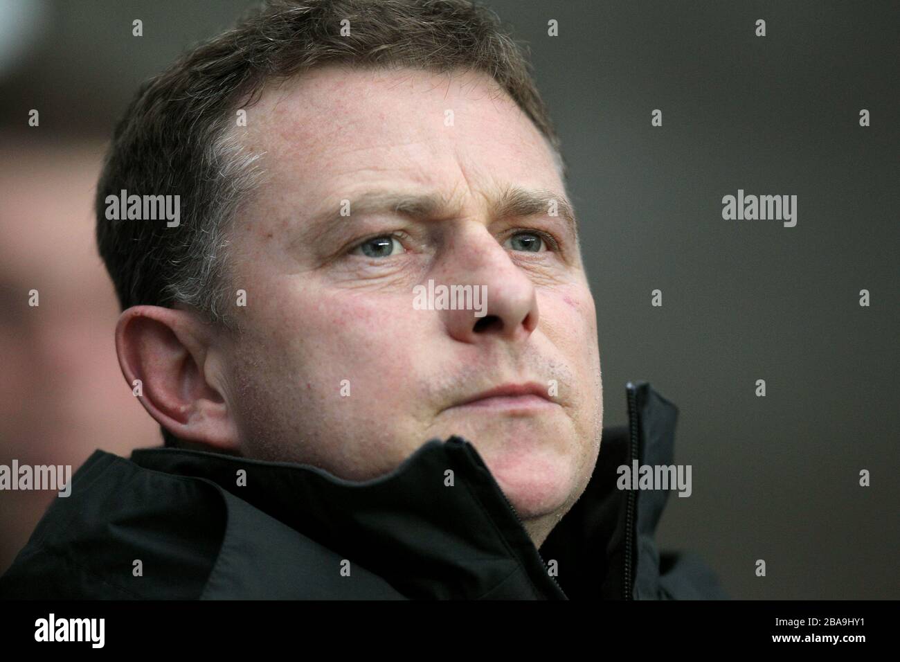 Coventry City's manager Mark Robins Stock Photo - Alamy