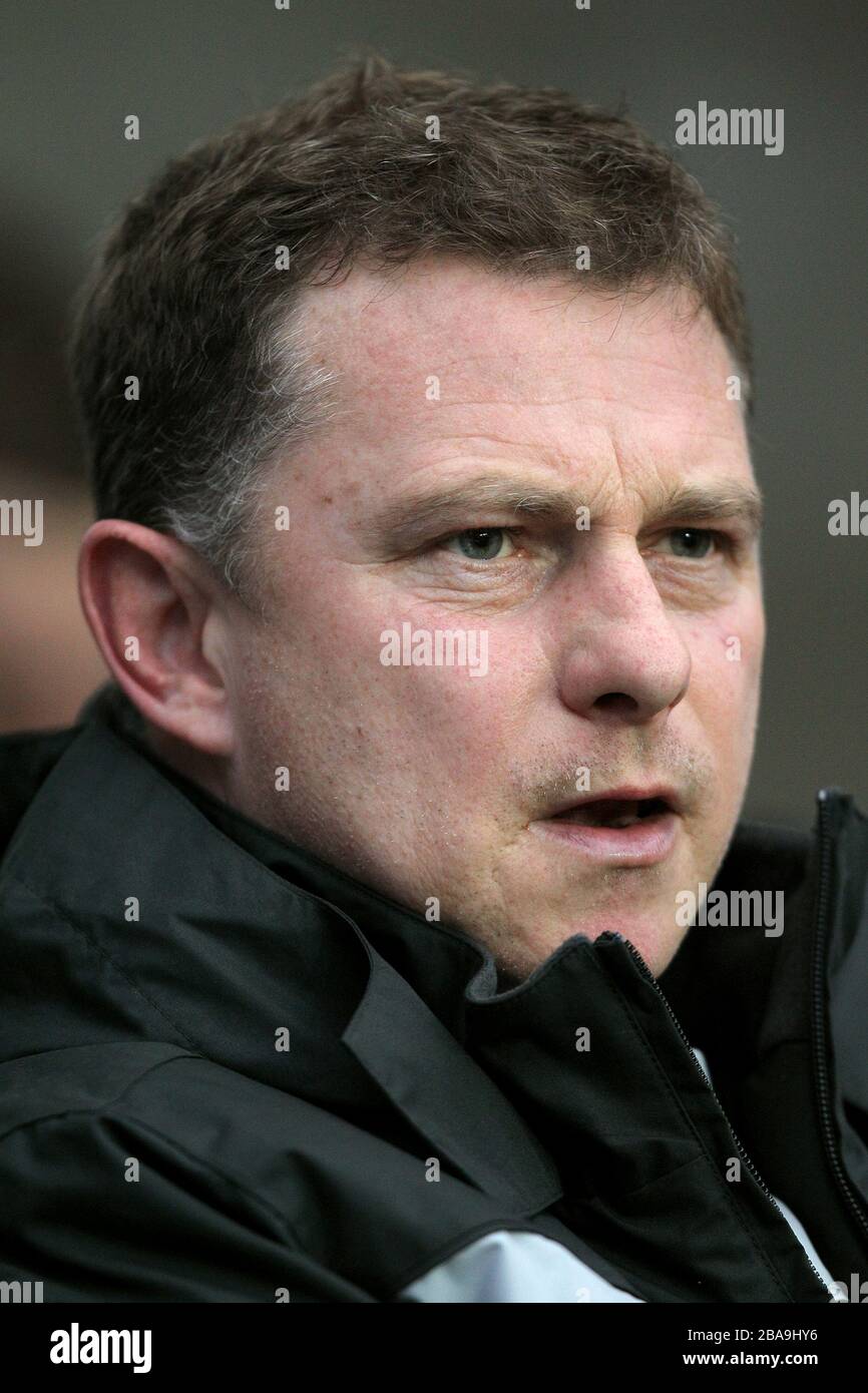 Coventry City's manager Mark Robins Stock Photo - Alamy