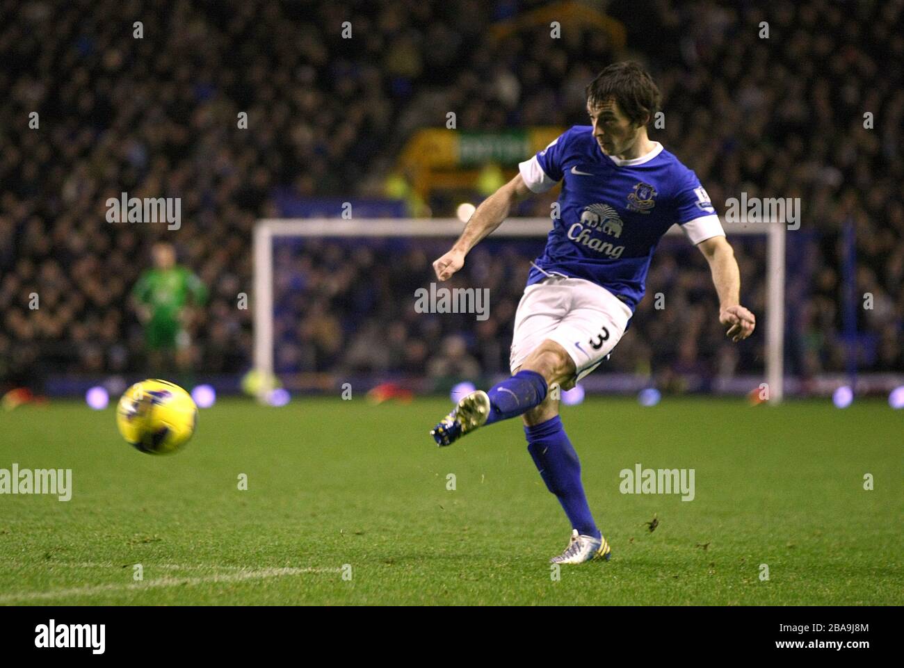 Leighton Baines, Everton Stock Photo - Alamy