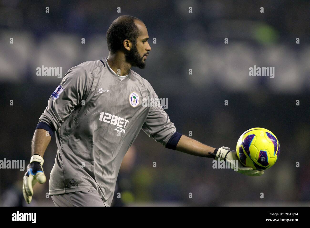 Ali Al Habsi, Wigan Athletic goalkeeper Stock Photo - Alamy