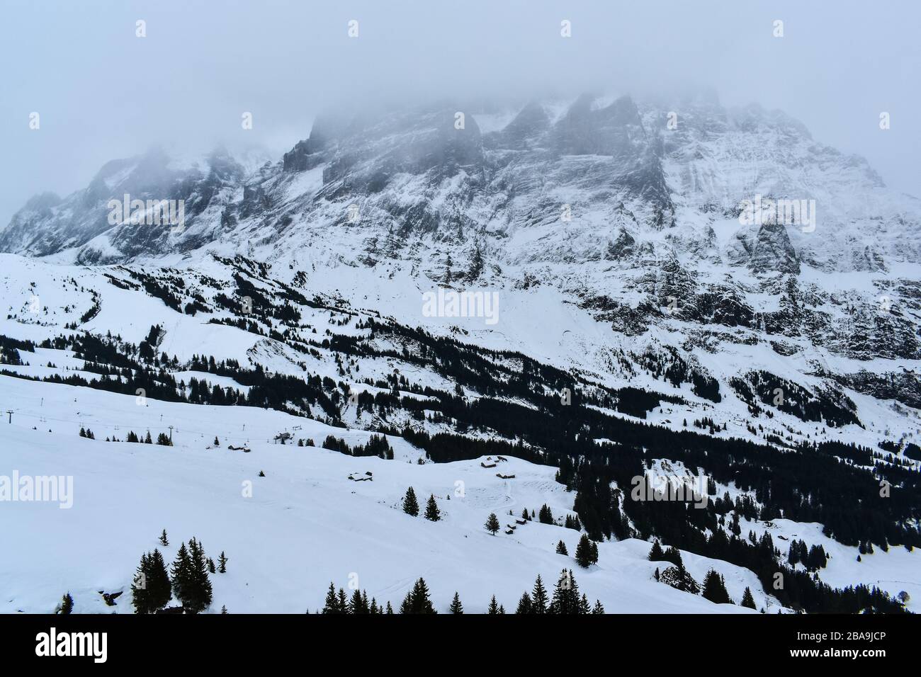 Cable car the eiger hi-res stock photography and images - Alamy