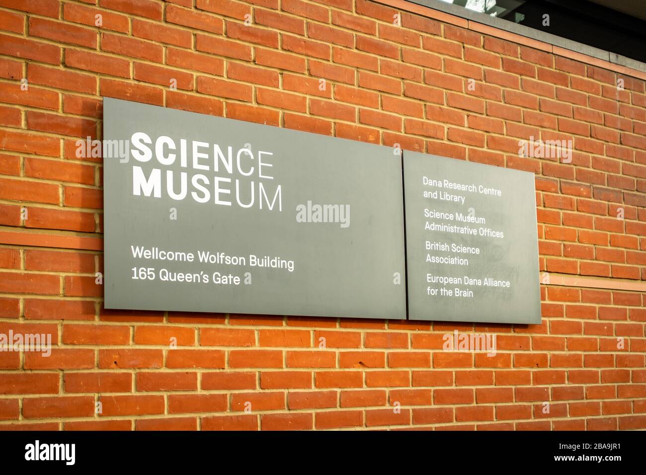 LONDON-Exterior of the Science Museum in Kensington, a landmark ...