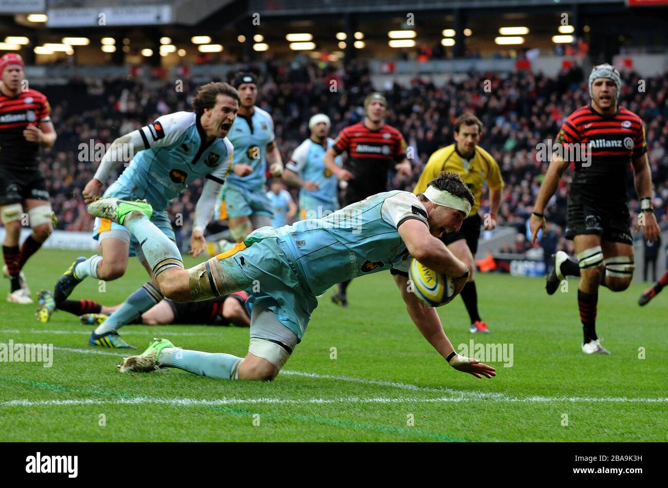Northampton saints rugby stadium hi-res stock photography and images ...
