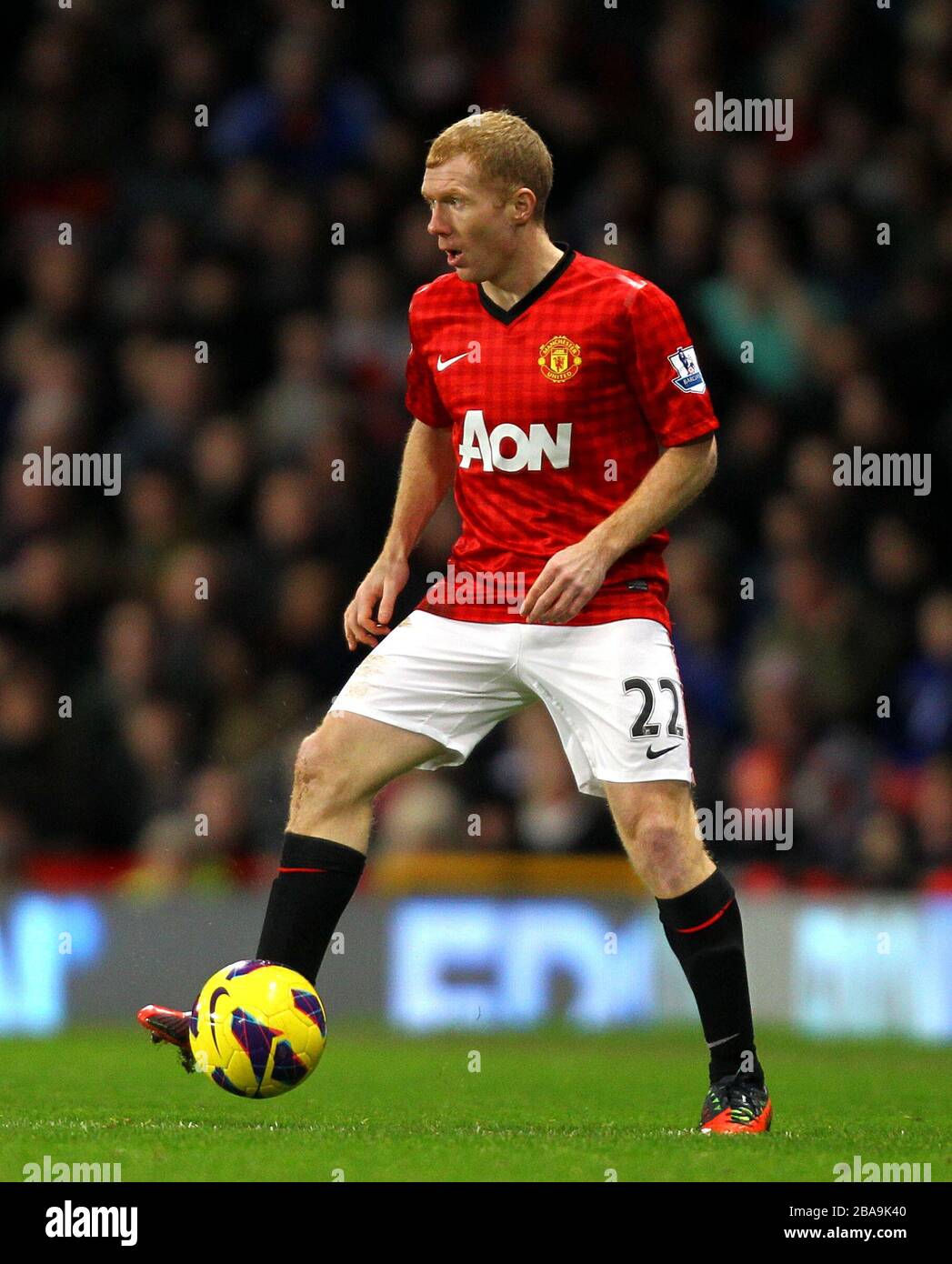 Paul Scholes, Manchester United Stock Photo - Alamy