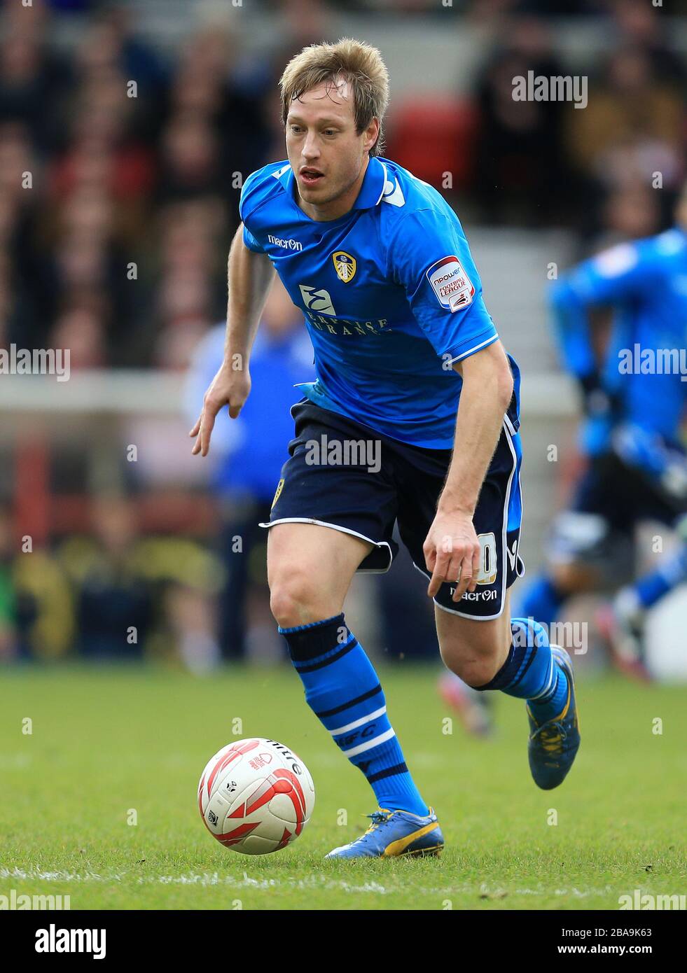 Leeds United's Luciano Becchio Stock Photo - Alamy