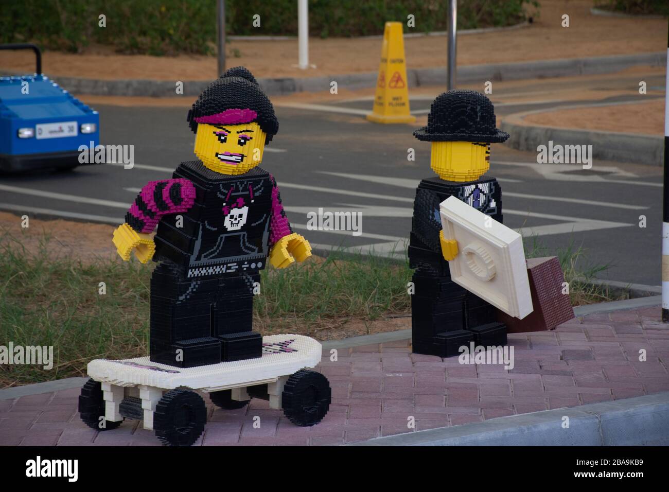 "Dubai, Dubai/United Arab Emirates - 03/07.2020: Legoland Dubai ...