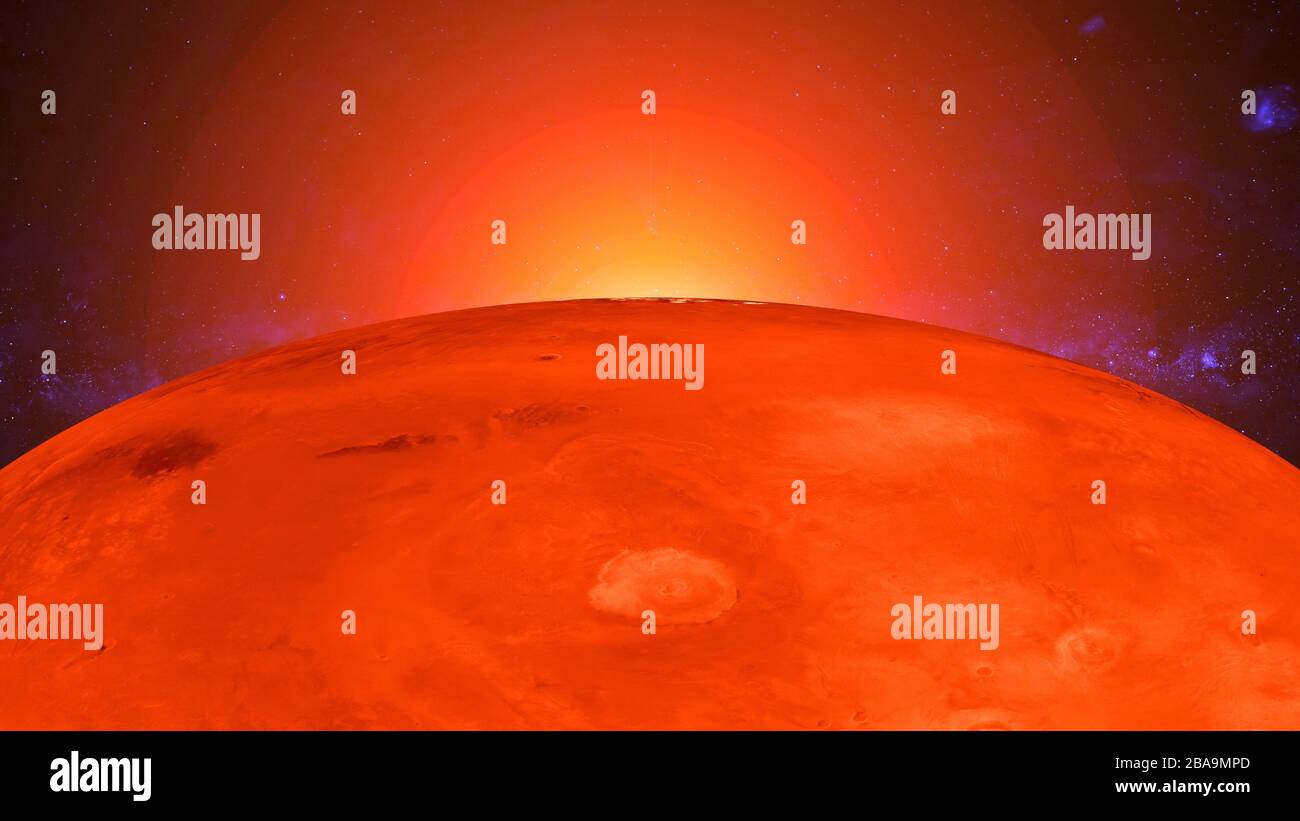 Mars - High resolution best quality solar system planet. This image ...
