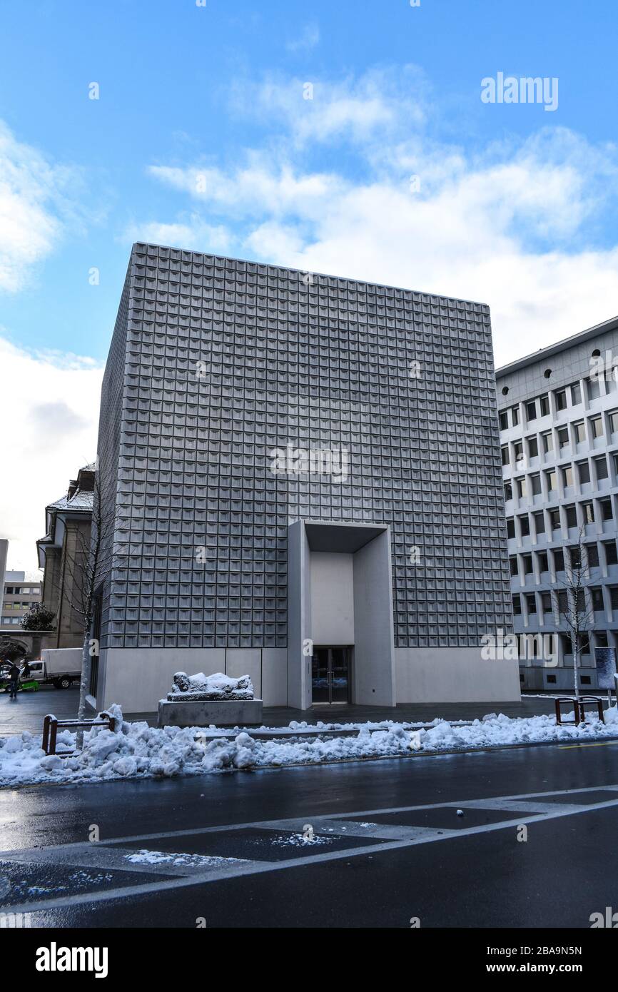 The Bündner Kunstmuseum in Chur Stock Photo - Alamy