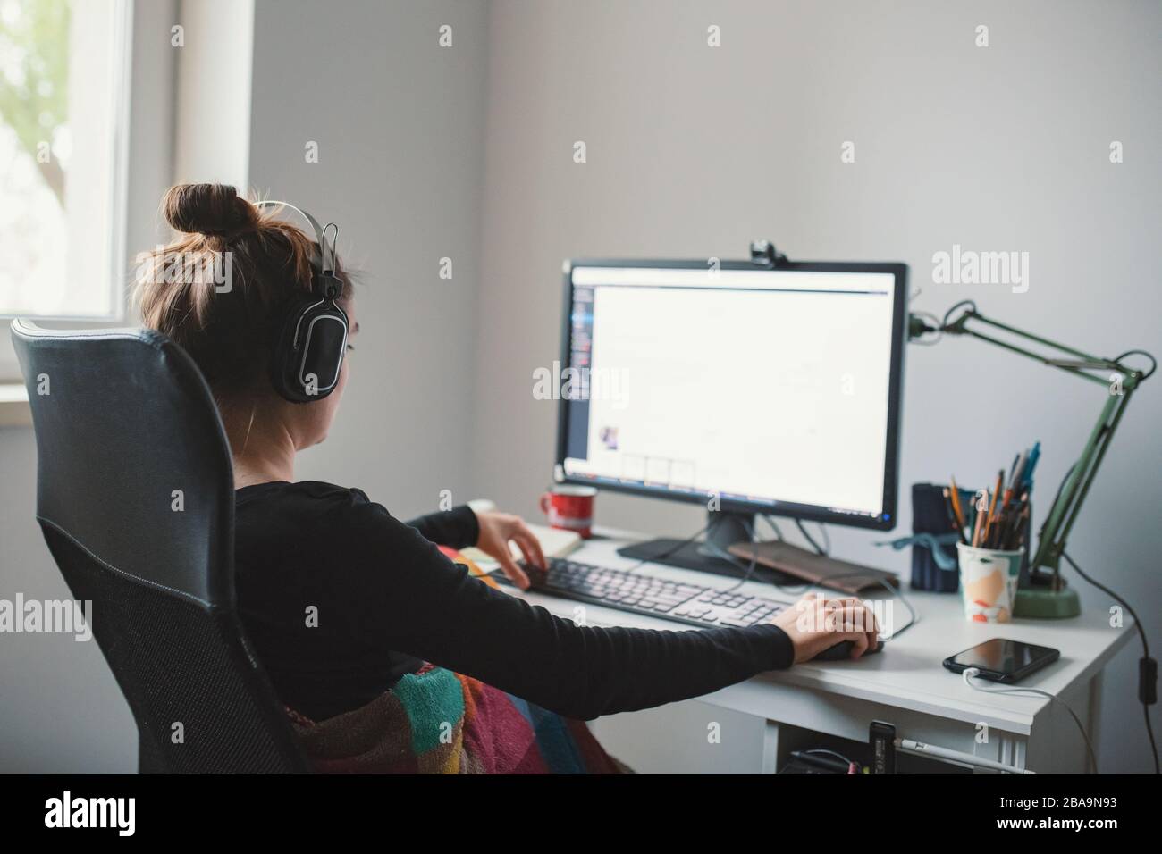 Telework project hi-res stock photography and images - Alamy