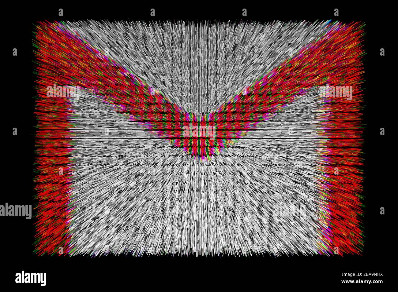 Google gmail envelope icon on screen, close-up Stock Photo - Alamy