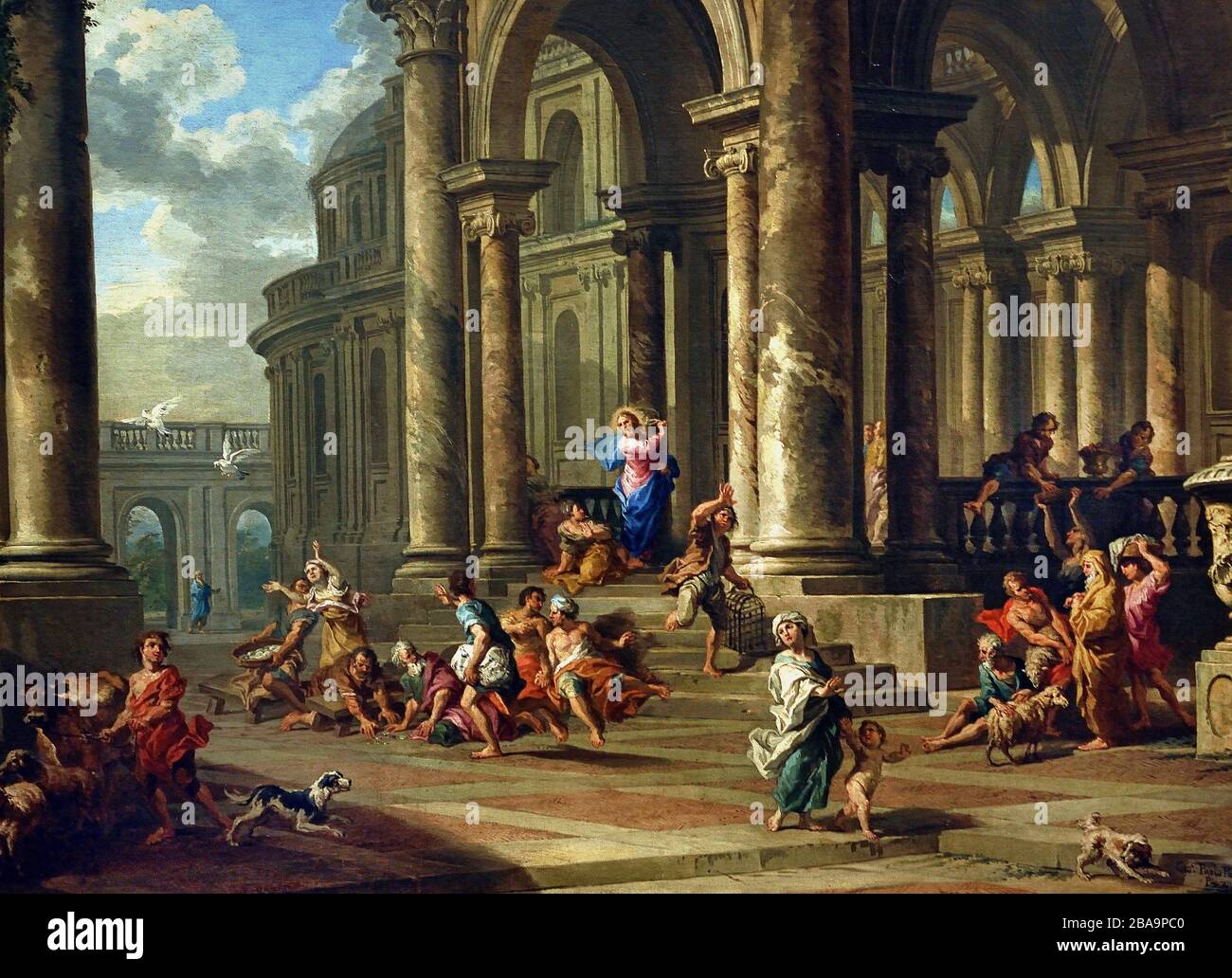 Jesus temple money hi-res stock photography and images - Alamy