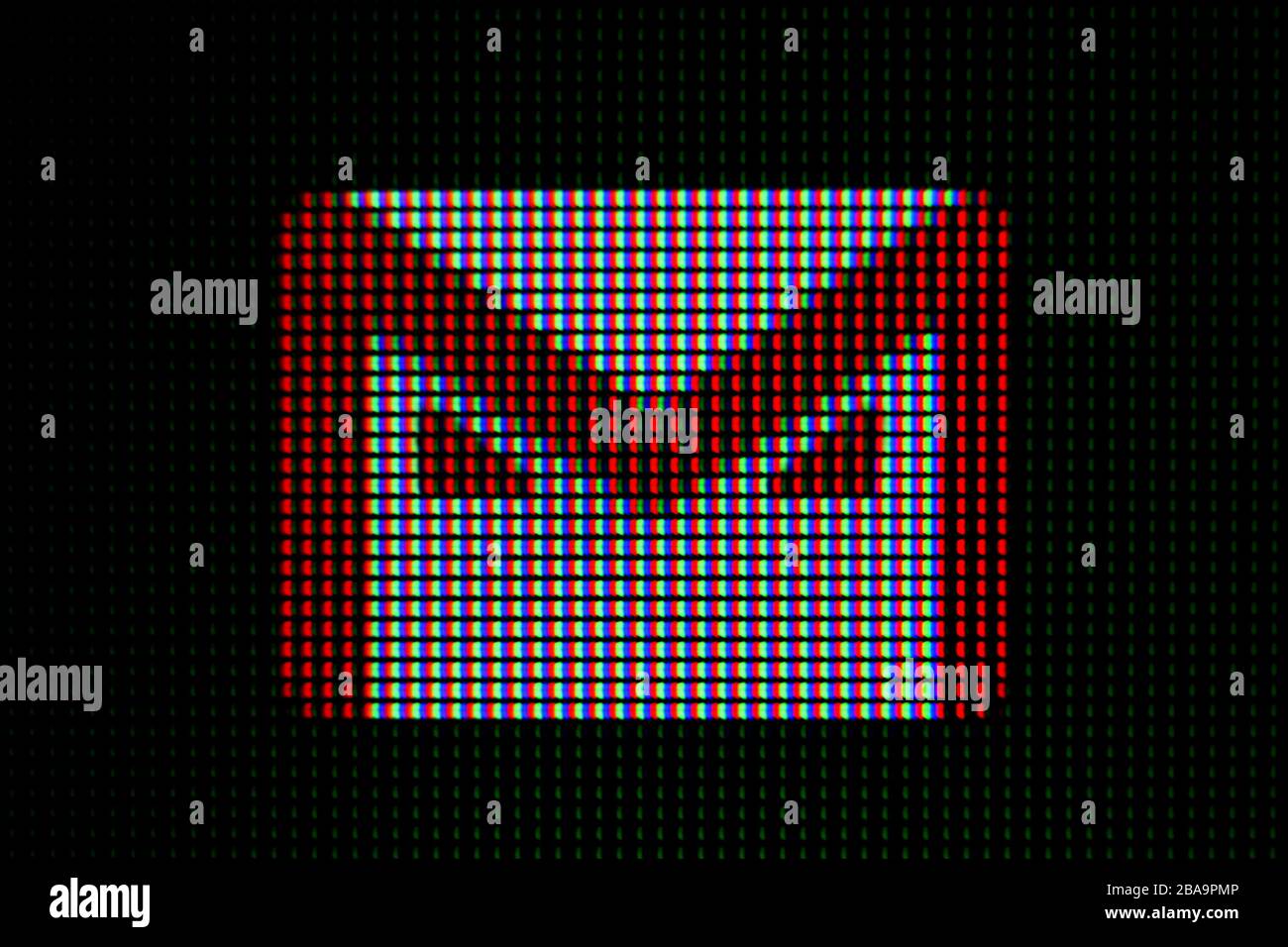 Google gmail envelope icon on screen, close-up Stock Photo - Alamy