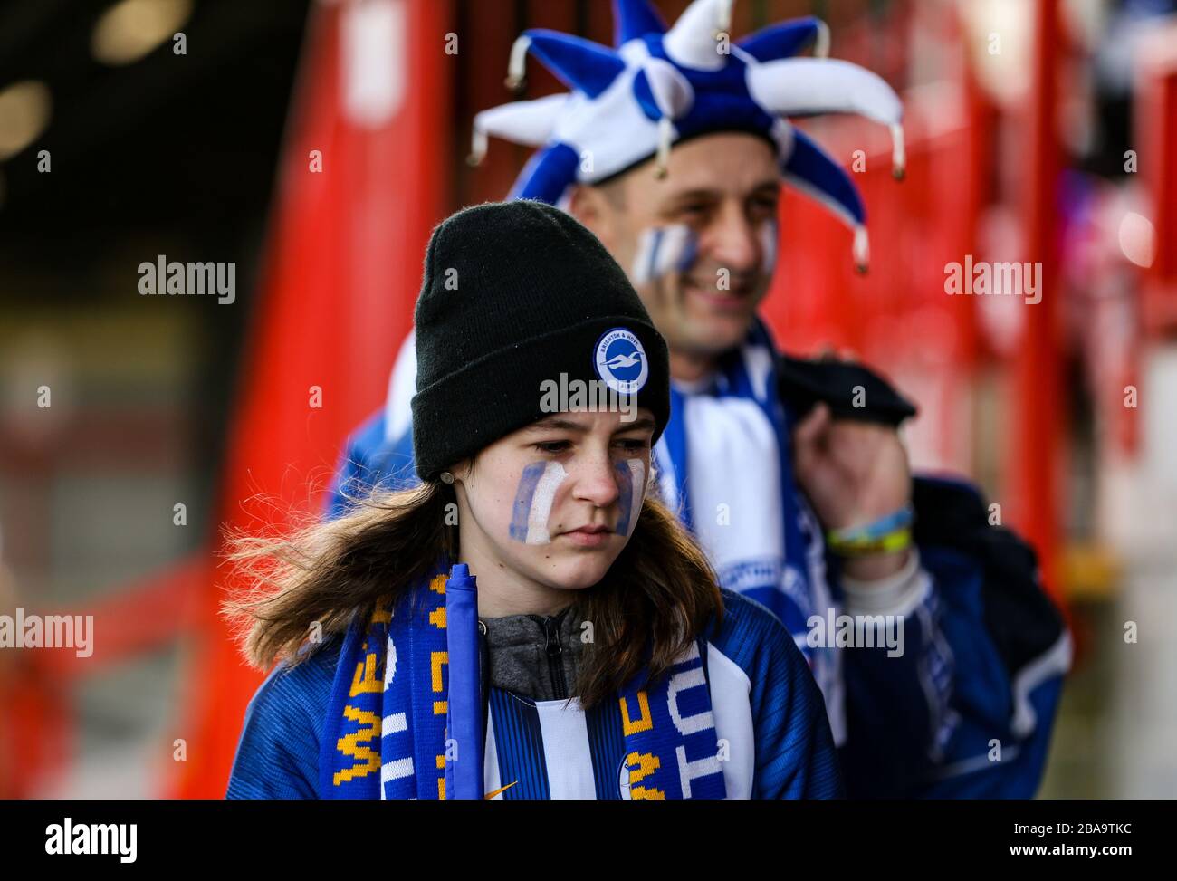 Female brighton hove albion football hi-res stock photography and ...