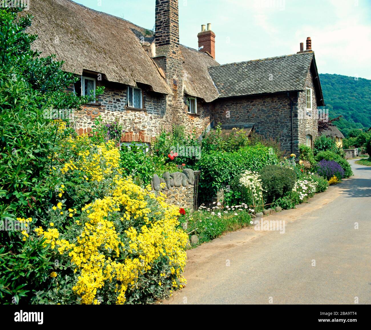 Porlock exmoor somerset hi-res stock photography and images - Alamy