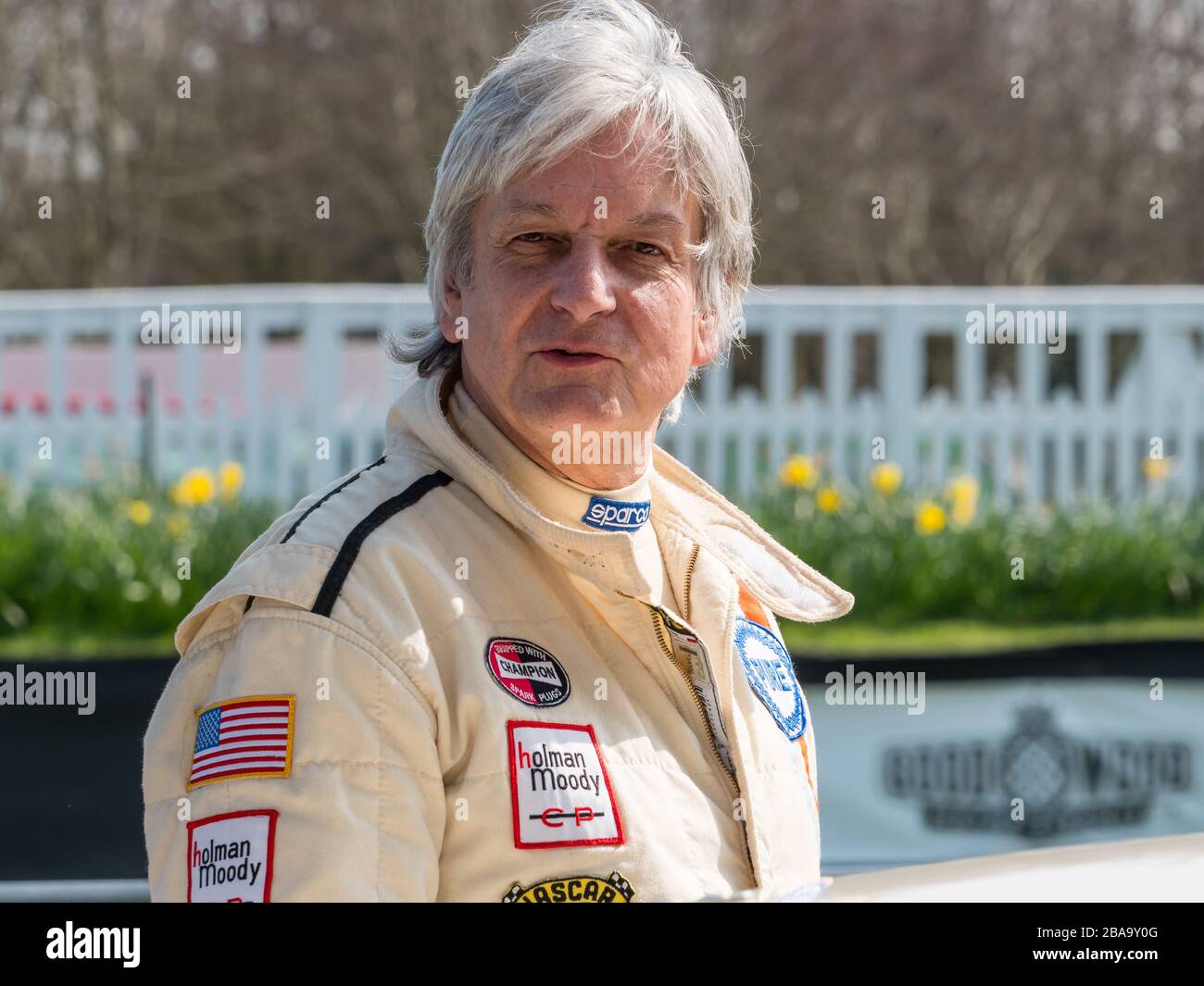Classic car racing driver hi-res stock photography and images - Alamy