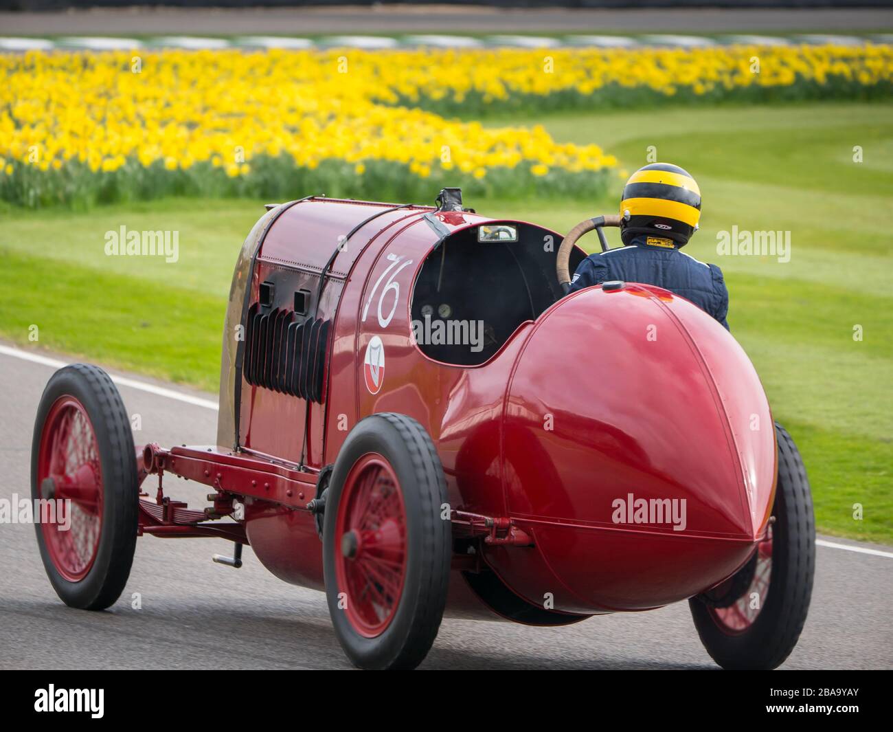 28-litre 1911 Fiat S76 Edwardian vintage racing car, The Beast of Turin ...