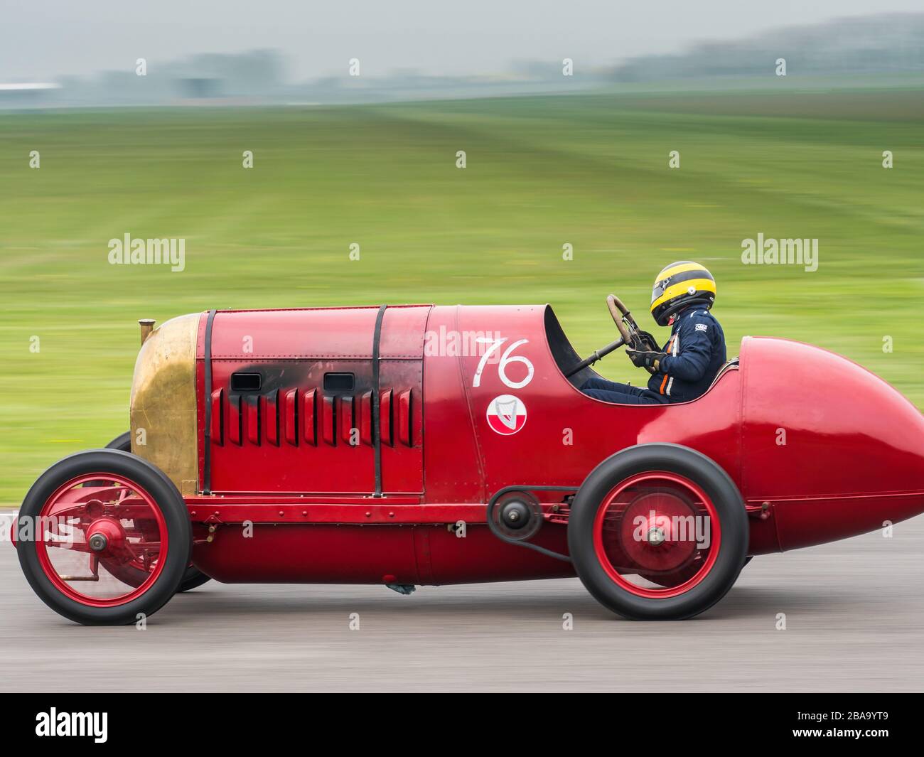 28-litre 1911 Fiat S76 vintage racing car, The Beast of Turin, Goodwood ...
