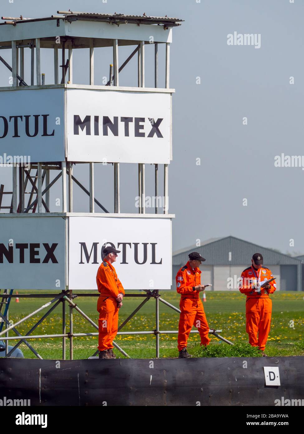 Goodwood marshals hi-res stock photography and images - Alamy