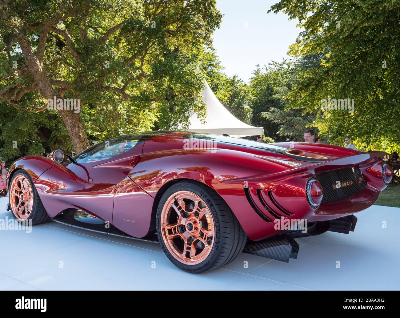 De Tomaso P72 supercar, Goodwood West Sussex UK Stock Photo - Alamy