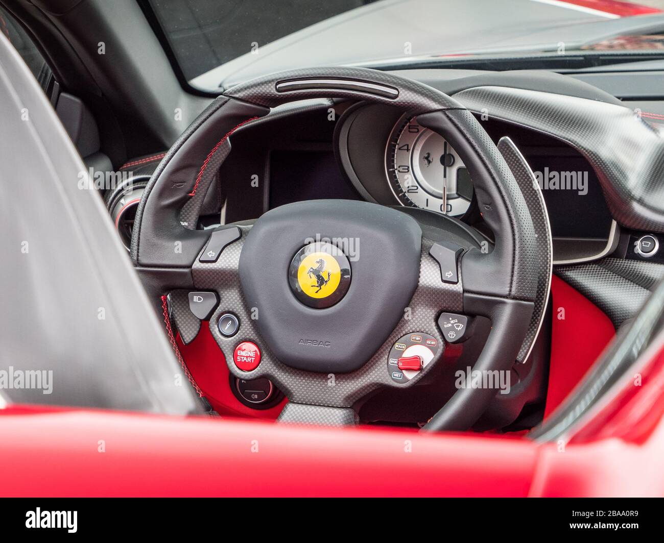 Ferrari dashboard hi-res stock photography and images - Alamy