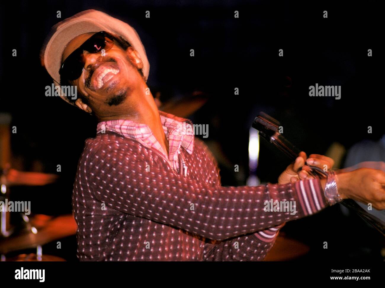 Stevie Wonder singer song writer multi instrumentalist performing on ...