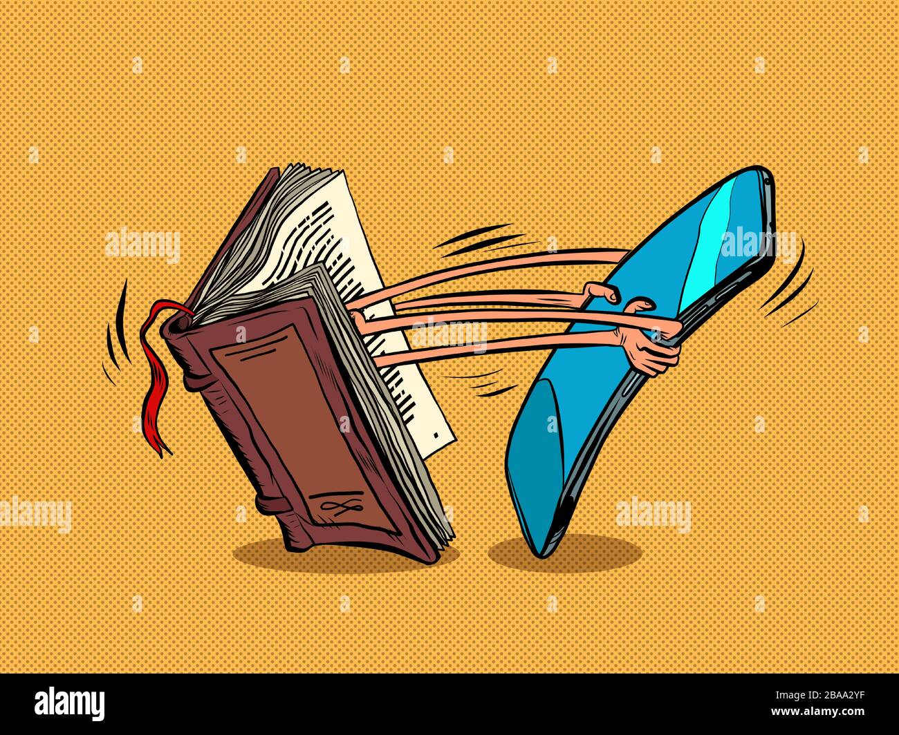 Phone library Stock Vector Images - Alamy