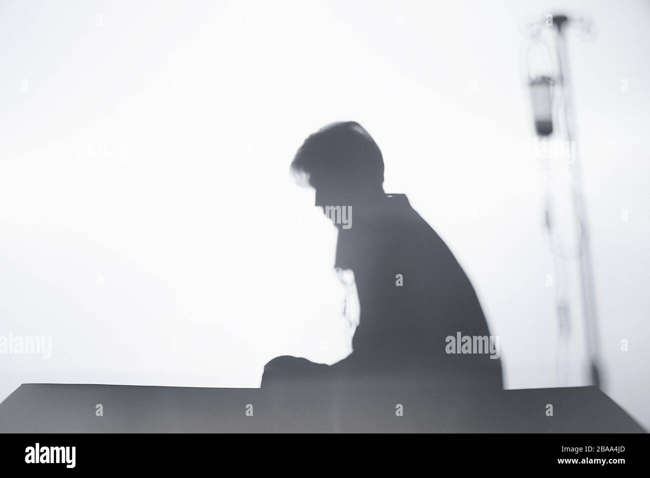 Young male patients in hi-res stock photography and images - Alamy