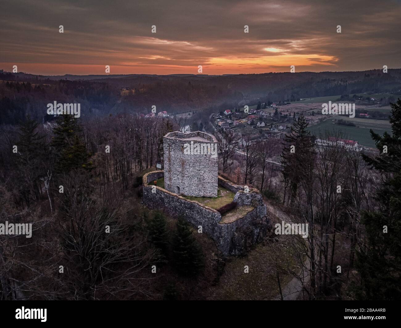 Cesky Sternberk Castle is a Bohemian castle of the mid-13th century ...