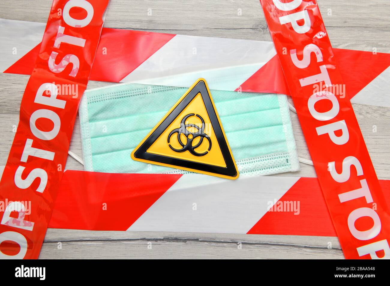 Biohazard tape hi-res stock photography and images - Alamy