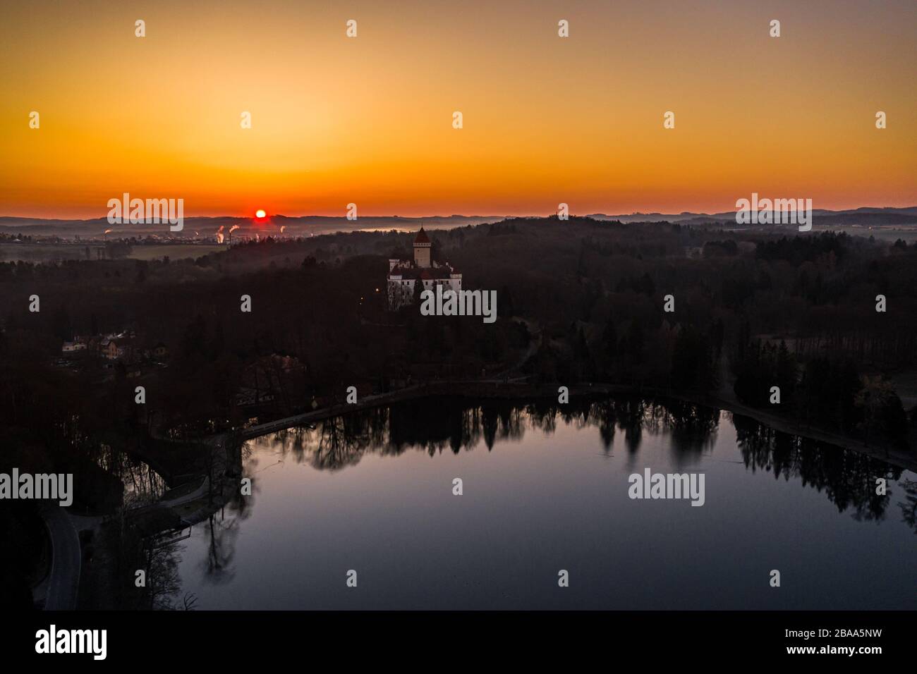 Konopiste is a four-winged, three-storey chateau located in the Czech ...